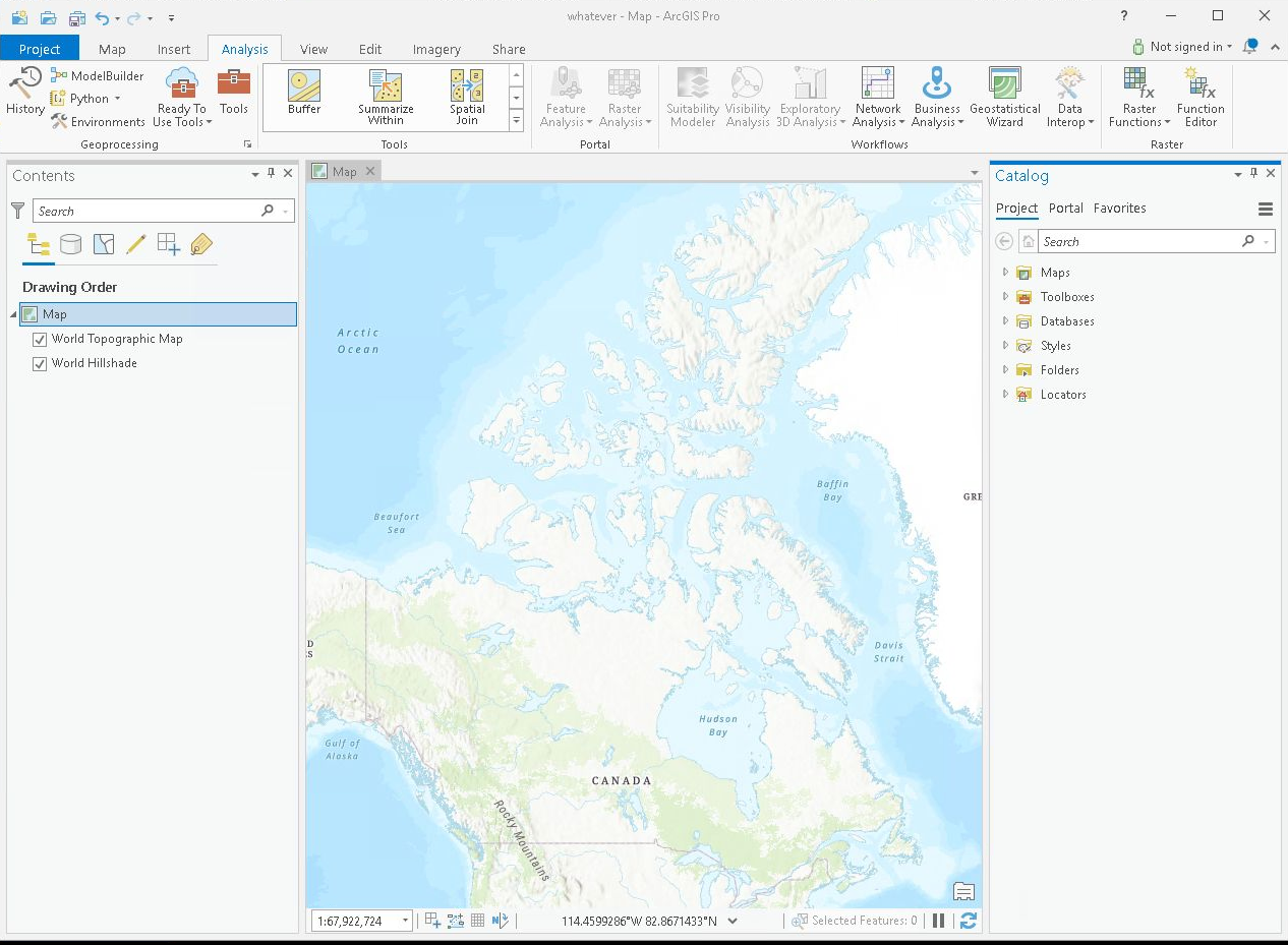 Lab 03 – Vector Analysis – UNBC GIS Lab