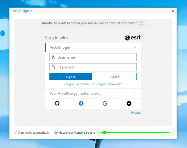 Licence ArcGIS Pro – UNBC GIS Lab