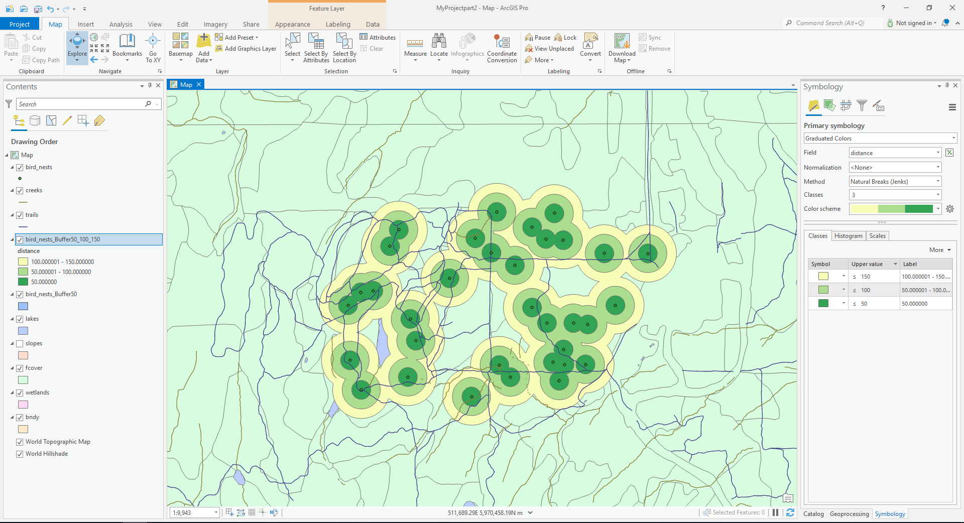 Lab 03 – Vector Analysis – UNBC GIS Lab