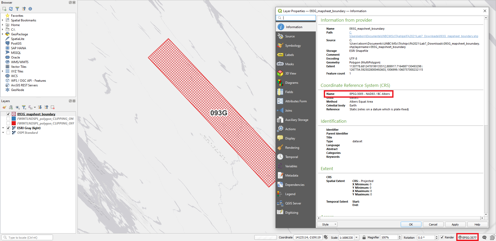 Lab 07 – Tools for Final Projects – UNBC GIS Lab
